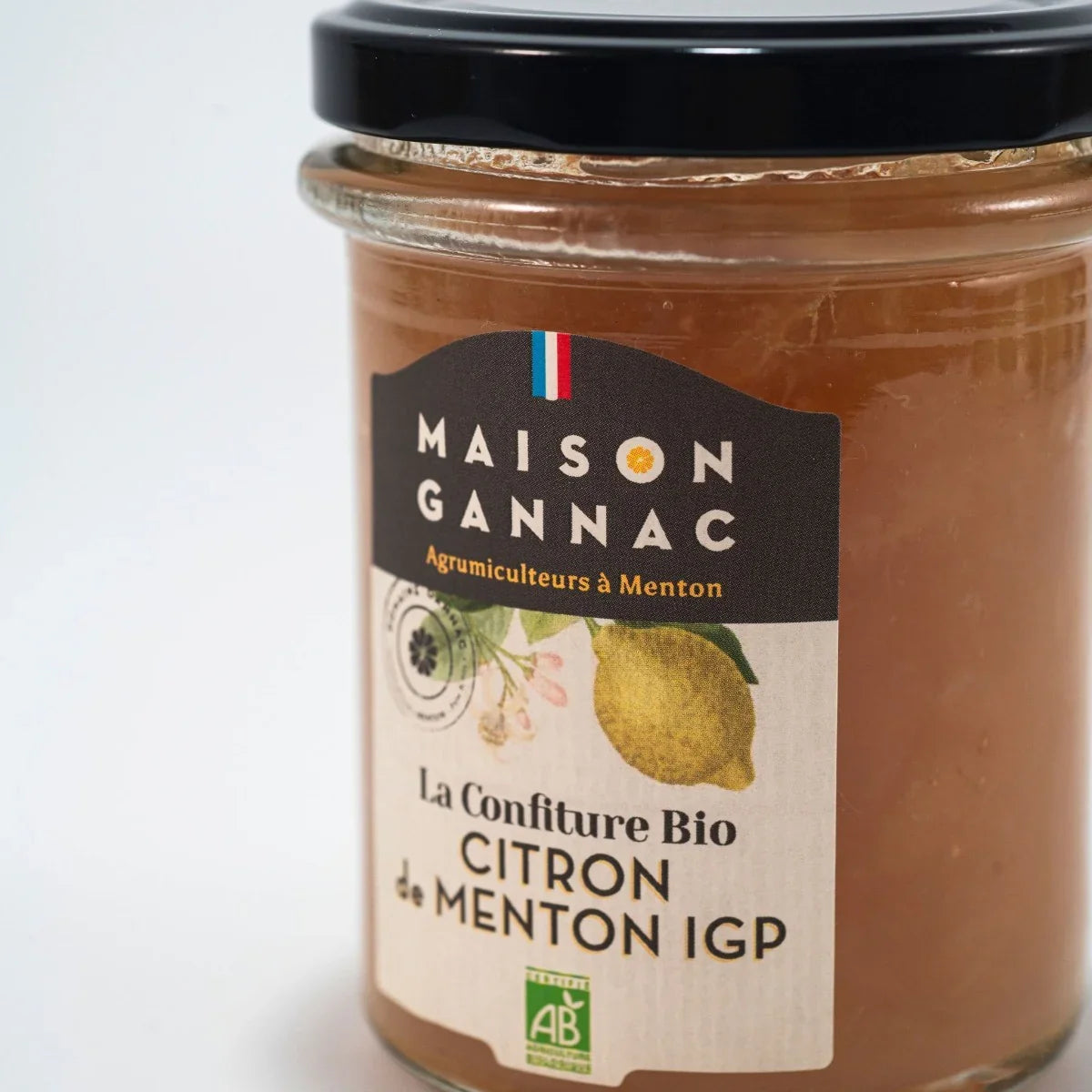 Confiture de Citron de Menton bio IGP 210g – MAISON GANNAC
