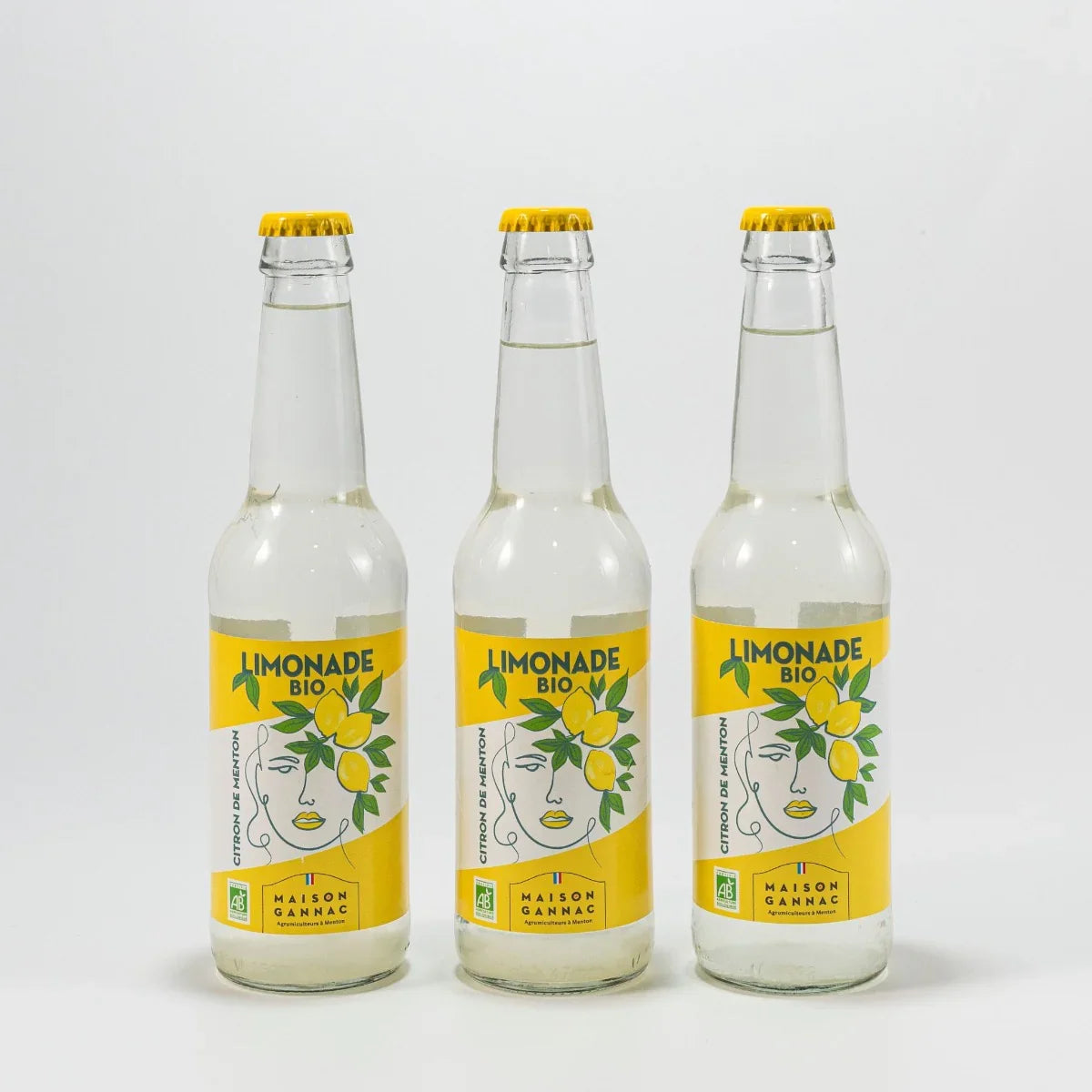 Limonade Bio au Citron de Menton x 3 – MAISON GANNAC