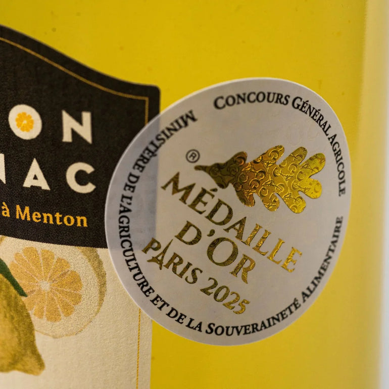 Limoncello Bio + 6 verres CITRON DE MENTON IGP – MAISON GANNAC